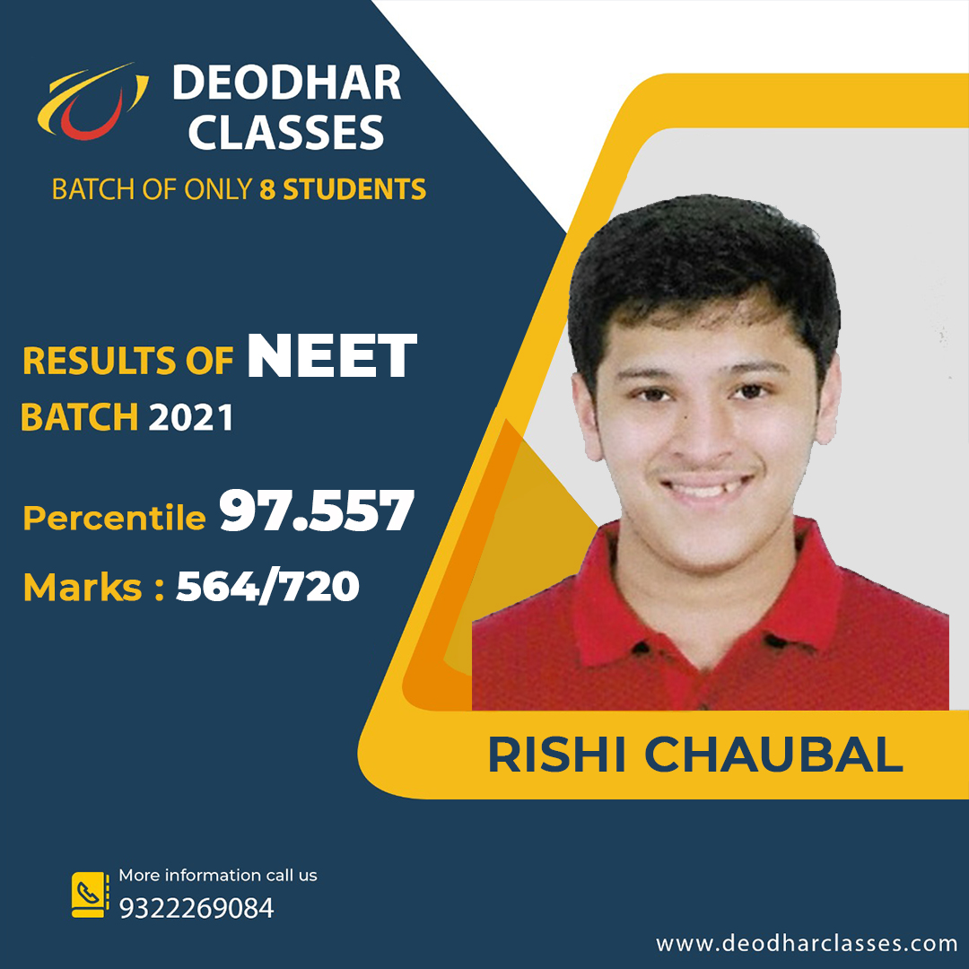 IIT JEE, MH CET, KVPY and Our Process Coaching Classes, Deodhar Classes